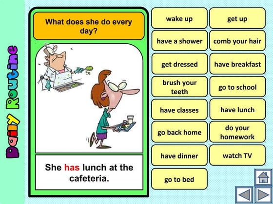 Pictionary daily routines | DOC