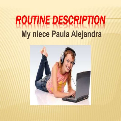TOPIC: DAILY ROUTINE | PPTX
