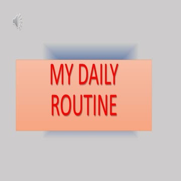 Routine ely | PPT