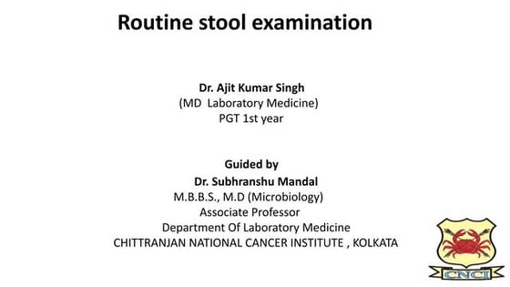 Concentration Techniques for stool examination .pptx | Digestive ...