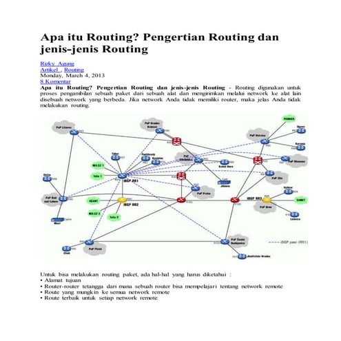 Routing | PDF