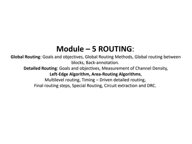 Electrical and mechanical routing theory concepts using UG-NX | PPTX