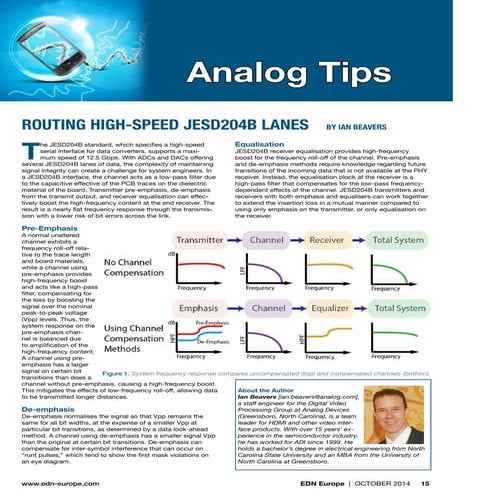 Routing High-Speed JESD204B Lanes | PDF | Technology & Computing
