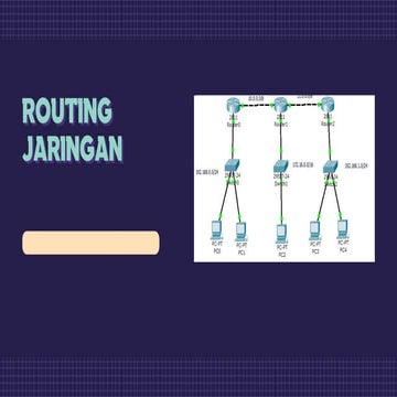 Tutorial Langkah langkah Routing jaringan Internet | PDF