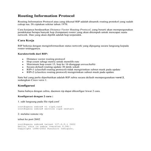 Routing Protocol | PPTX