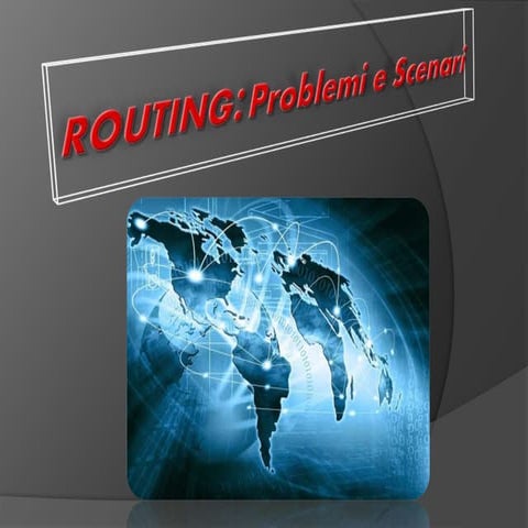 Routing problem | PPTX | Computer Networking | Computing