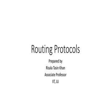 Routing Protocolspptx