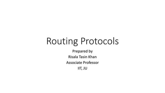 Distance Vector And Link State Routing Algorithm Ppt