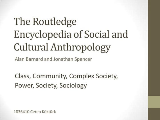 Society as a group of people sharing common culture | PPT