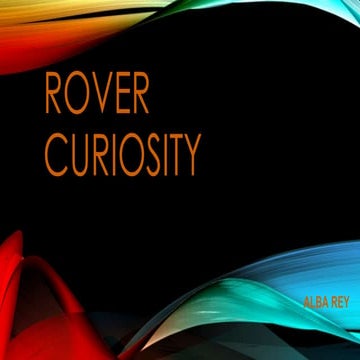 Rover curiosity | PPTX