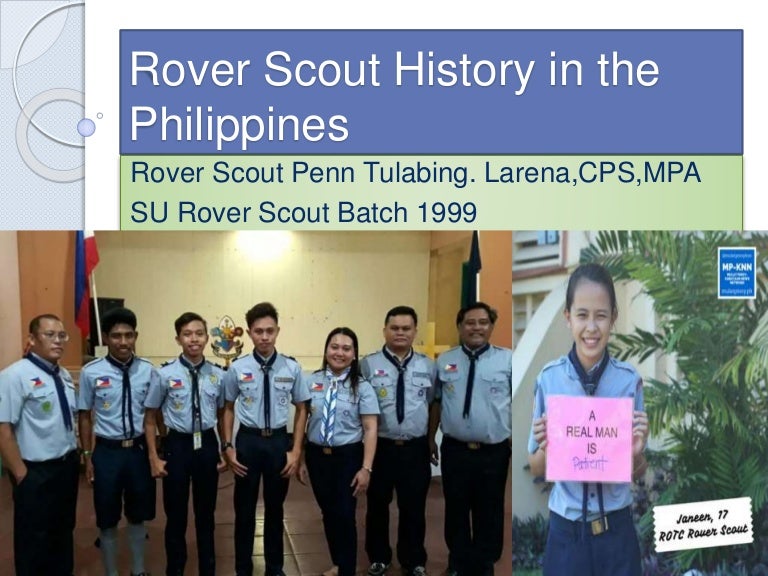 Rover Scout History in the Philippines