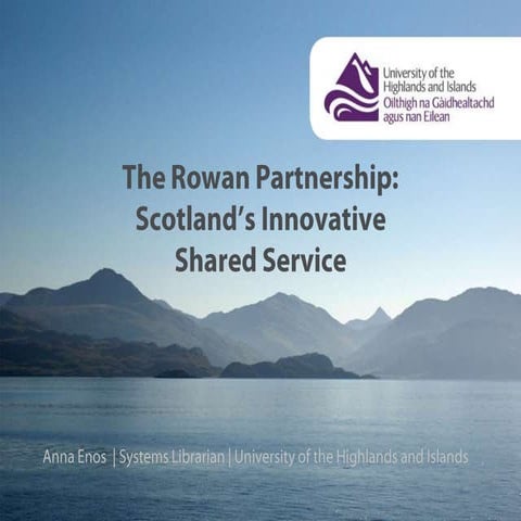 Rowan partnership presentation | PPTX