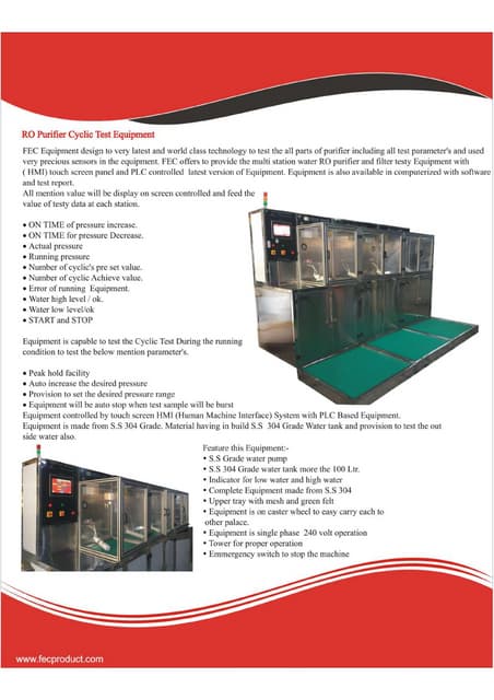 Oil Filter Test Rig ISO 16889 | PDF