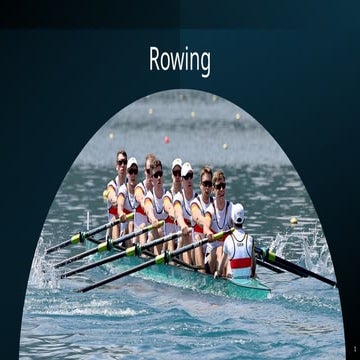 rowing presentation made for english class | PPTX