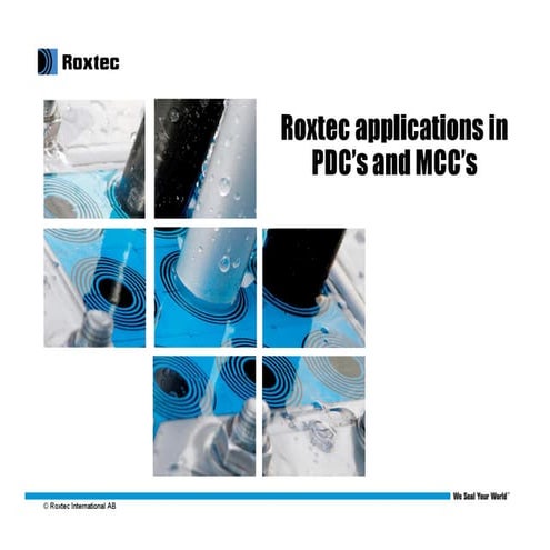 Roxtec MCT - Cable Entry Solutions for Process Industries | PPTX