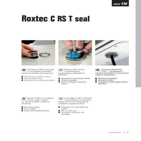 Roxtec Cable Transit Seals - Roxtec CF16 Cable Transit Frame