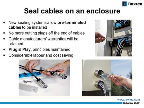 Roxtec multi-hazard seals | PPT