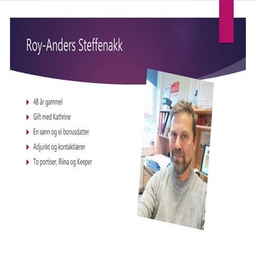 Roy anders steffenakk | PPTX