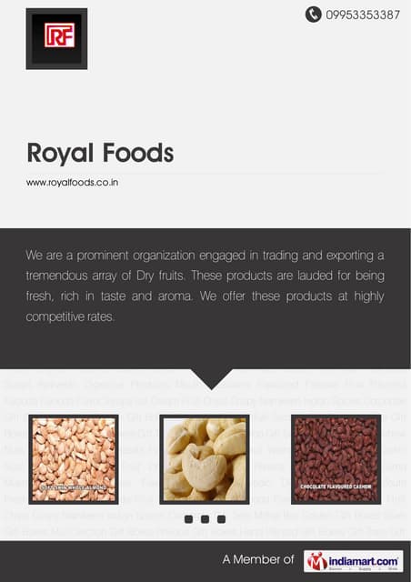 Royal foods