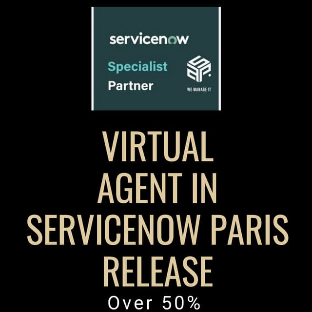 ServiceNow Virtual Agent in Paris Release | PDF
