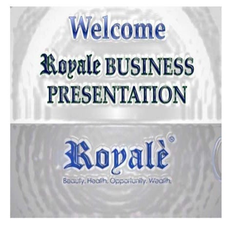 Royale Business Presentation by: Leiria Fresco | PPTX