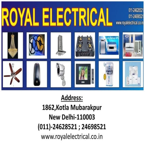 Royal electrical | PPT
