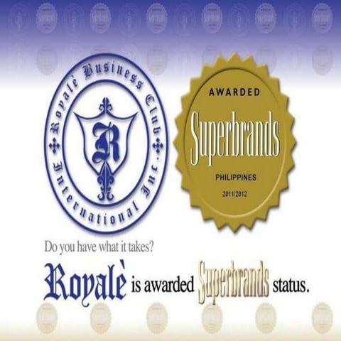 Royale Products Presentation | PPT