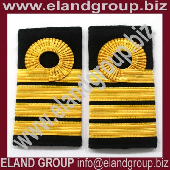 Royal navy captain shoulder boards