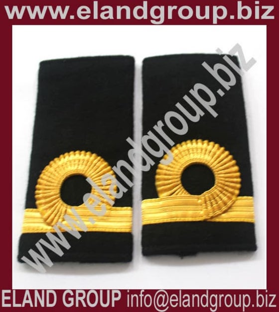 Pilot Costume Men Official RN - Royal Navy RANK SLIDES - SHIRT / JUMPER ...