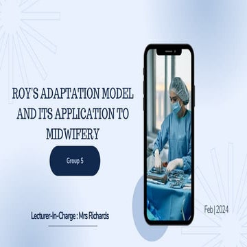Roy's Adaptation theory and it's application to midwifery.pdf