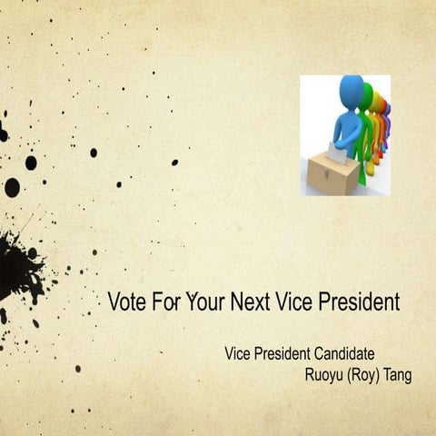 Roy Tang Vice President | PPTX