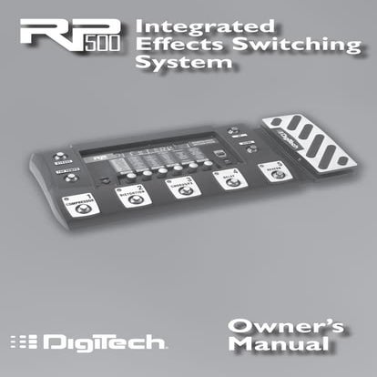 Rp500%20manual%2018 0710 A | PDF