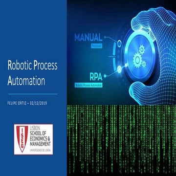 RPA - Robotic Process Automation | PPT