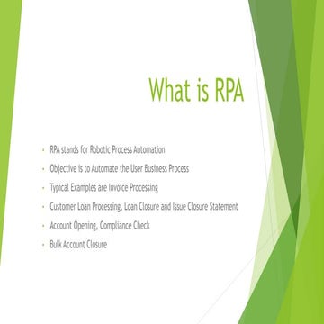RpA introduction | PPTX