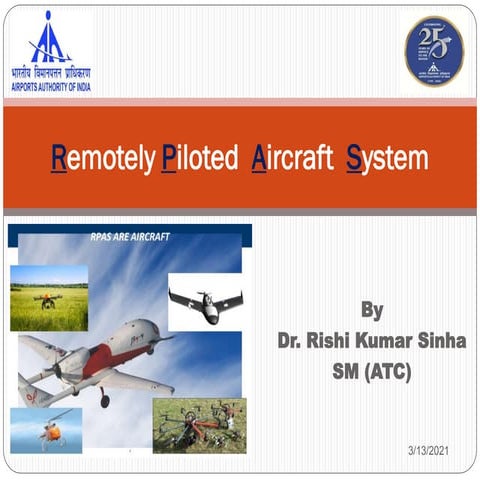 Remotely Piloted Aircraft System | PPT
