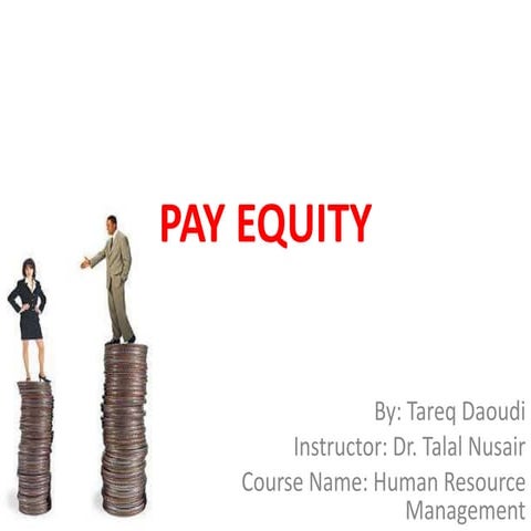 pay equity | PPTX