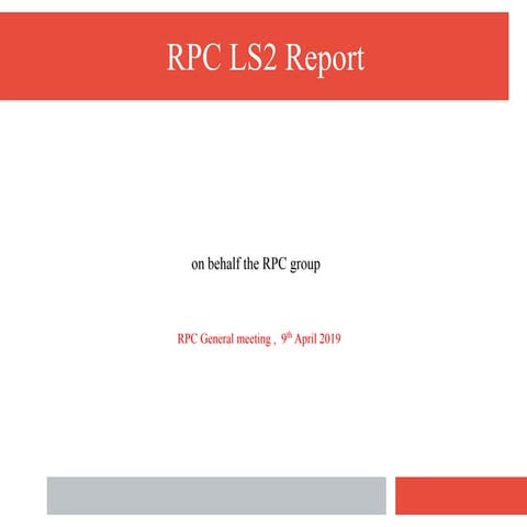 RPC_LS2_Report for 2024 to 2025 data taking | PDF