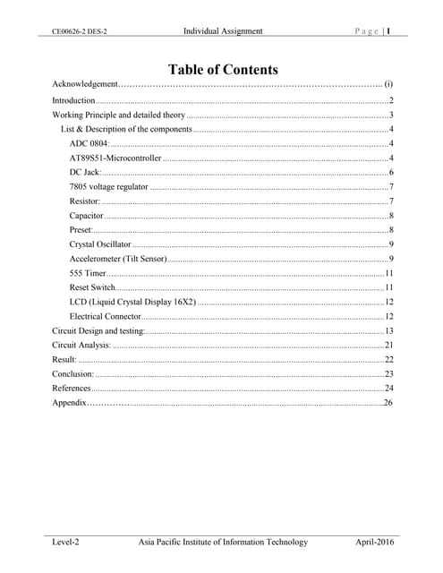 Password based door lock system using 8051 microcontroller final report ...