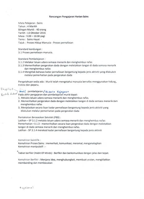 Format Rancangan Pengajaran Harian (RPH) | PDF Format Rancangan Pengajaran Harian (RPH) | PDF