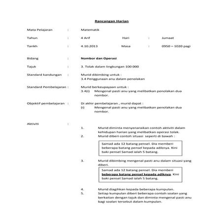 Rph 3.4 i tolak | DOCX