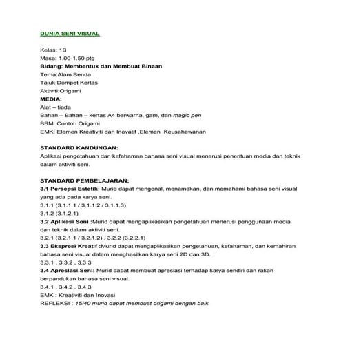 rph psv boneka membentuk dan membuat binaan | DOCX