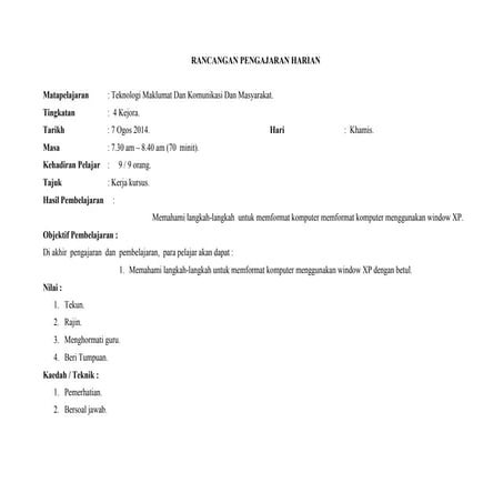Rph format komputer | PDF