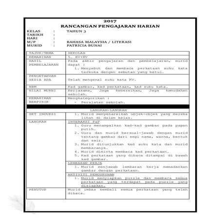 DIVIDER CUTI 2025_STLKS.fail e-rph mingguan | PPTX