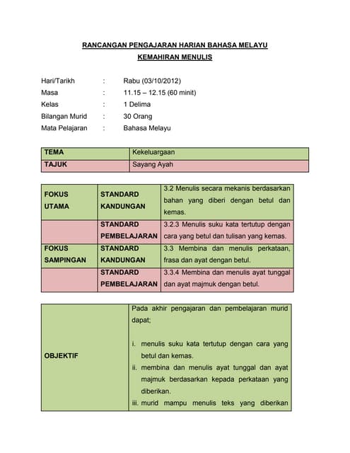 10. contoh rph - | PDF