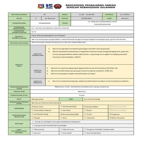 Rph pk thn 3 g | DOCX