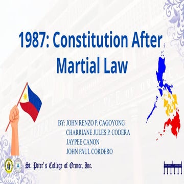 Constitution Of The Philippines (1973) | PPT
