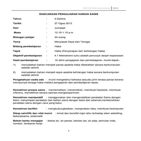 Rph sains thun 5 | PDF