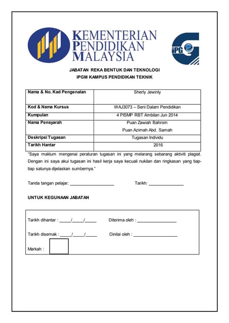 MUKA DEPAN RPH | DOCX