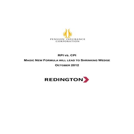 RPI VS. CPI - Magic New Formula will Lead to Shrinking Wedge | PDF