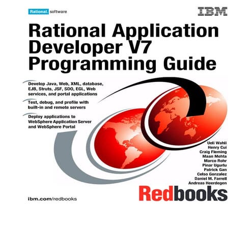 Rational Application Developer V7 Programming Guide | PDF